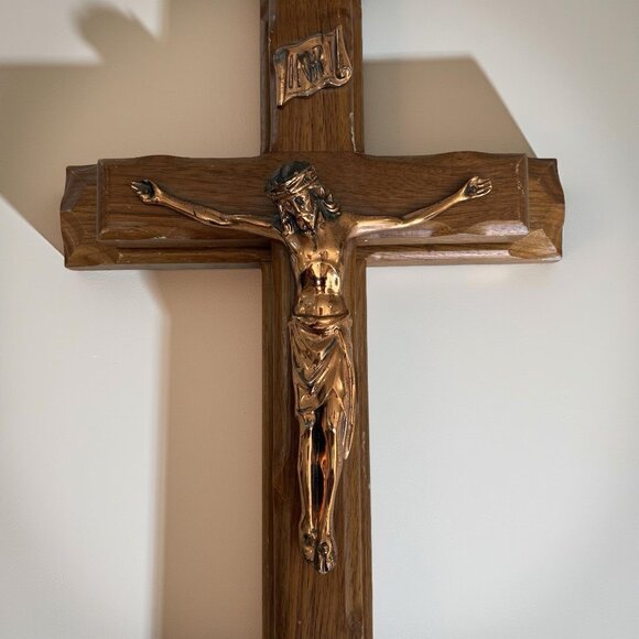 Unique Vintage | Accents | Catholic Religious Travel Crucifix Vintage ...